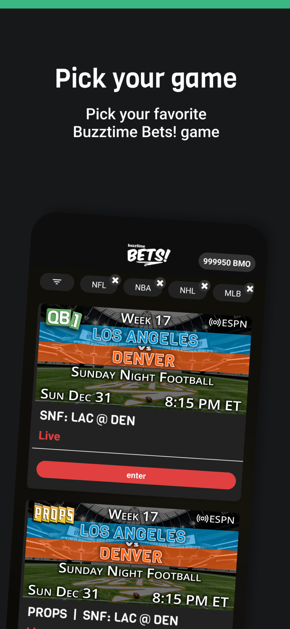 Buzztime Bets - Bar Trivia from Buzztime