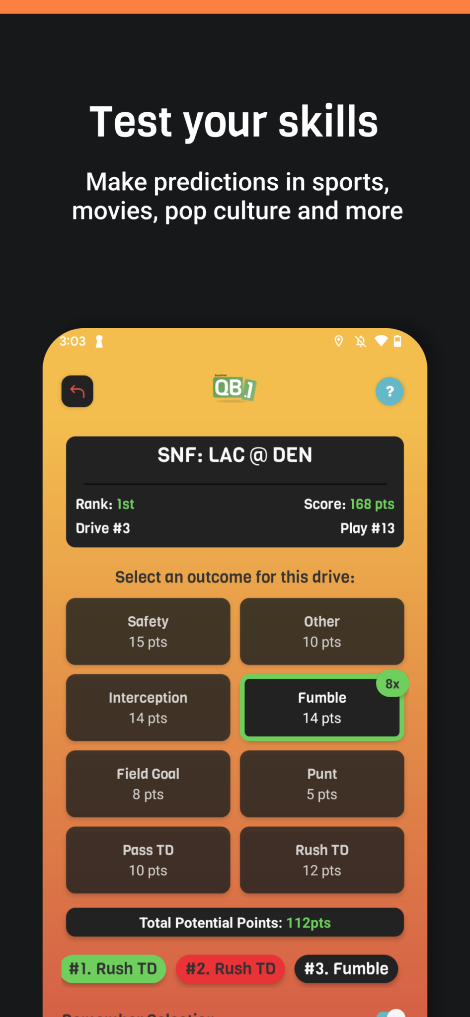 Buzztime Bar Trivia and Games redeem your BMO tokens