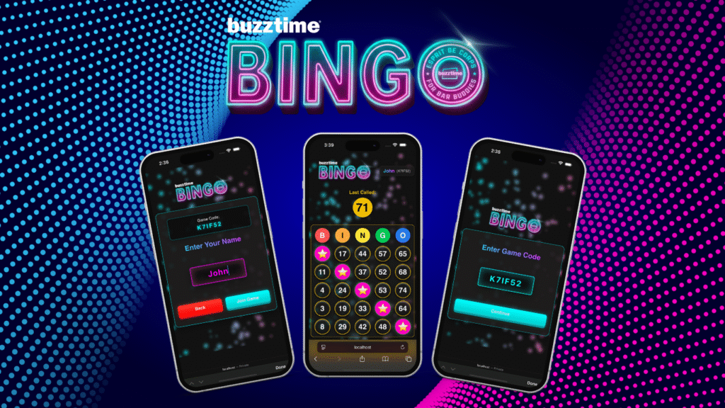 Buzztime Bingo - Bar Trivia from Buzztime